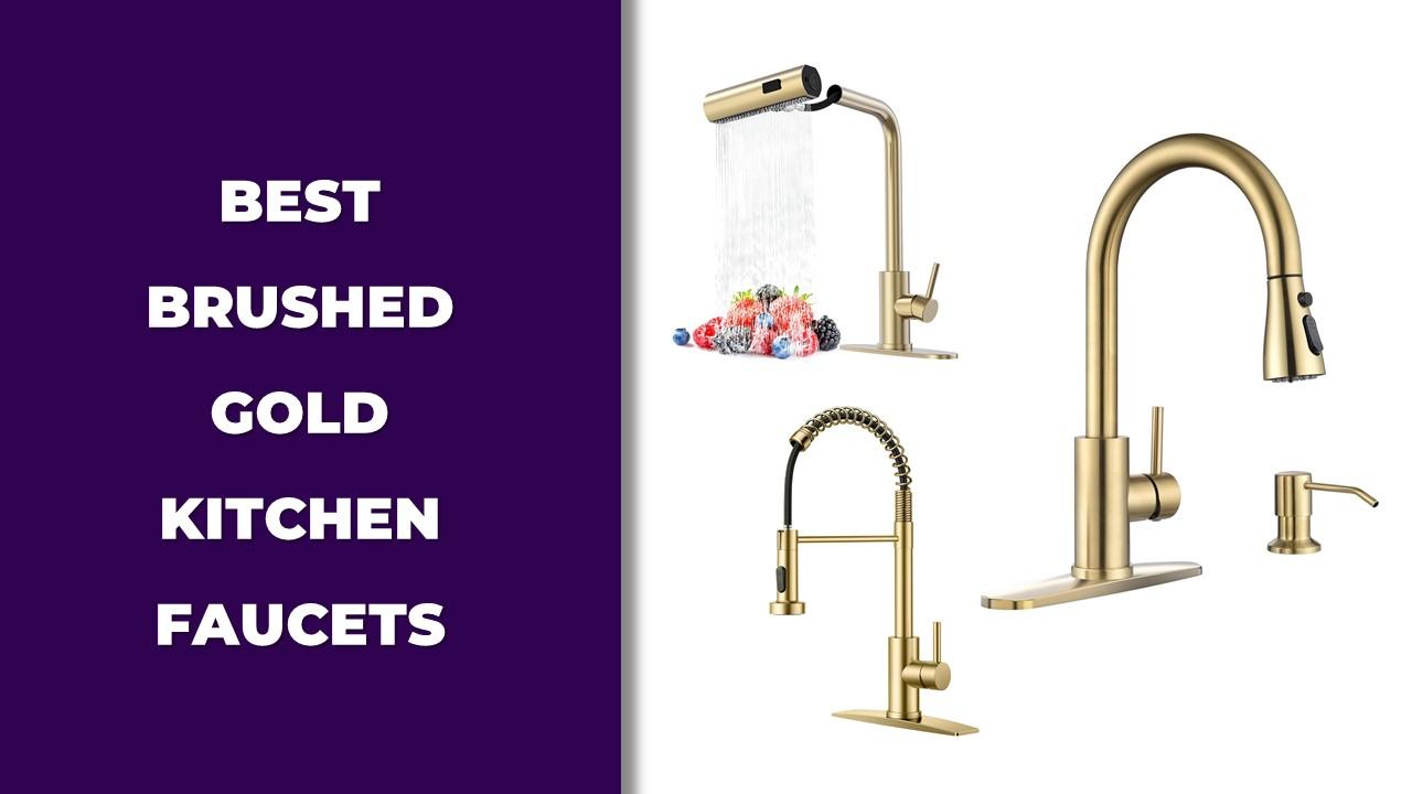 12 Best Brushed Gold Kitchen Faucets In 2026 (Tested & Reviewed ...